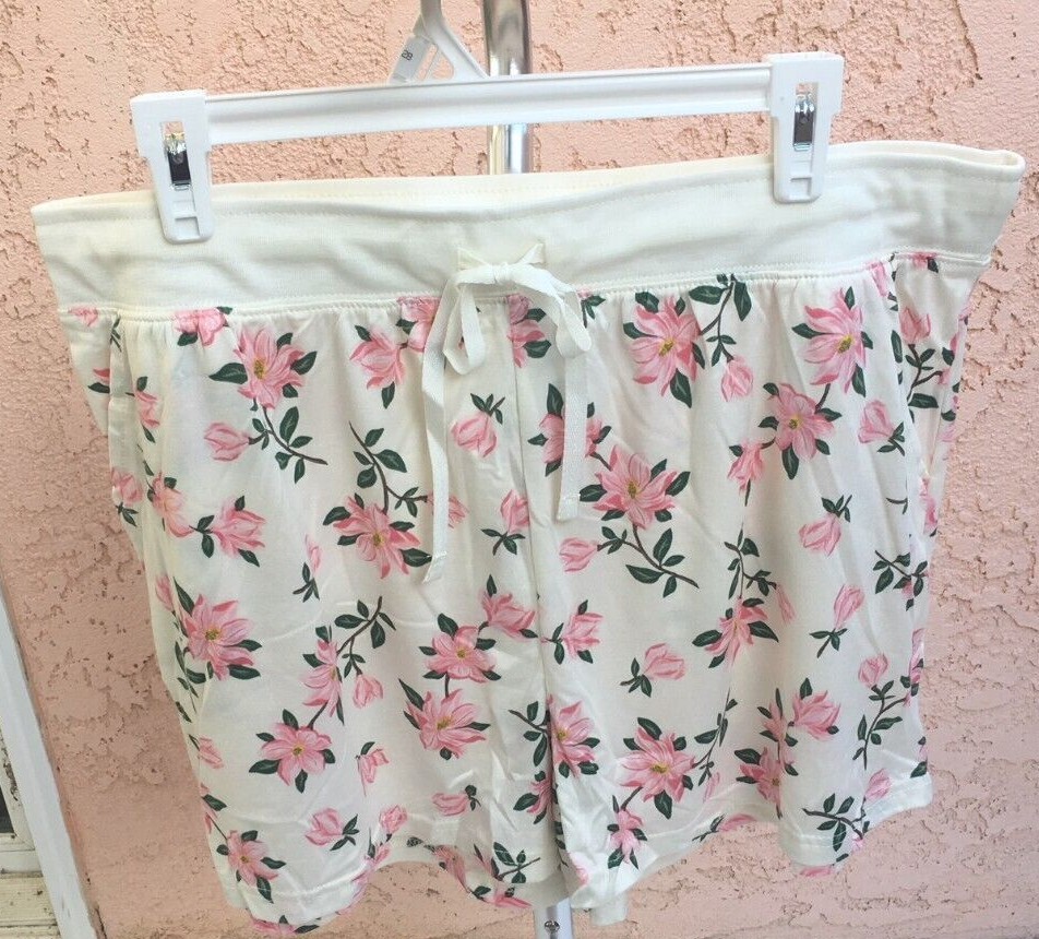 Womens Lounge/Sleep 2 Piece Set Floral XL Or XXL Mighty Soft | eBay
