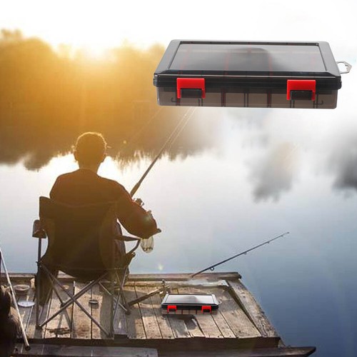 Portable Fishing Box Waterproof Bait Lure Hook Boxes Fishing Tool ...