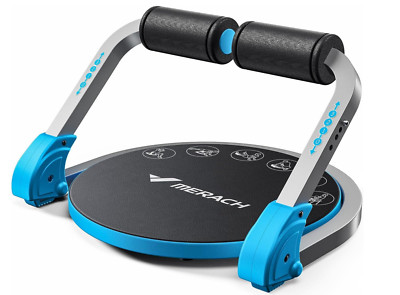 MERACH Ab Machine Stomach Workout 3 Adjustable Resistance and Auto ...