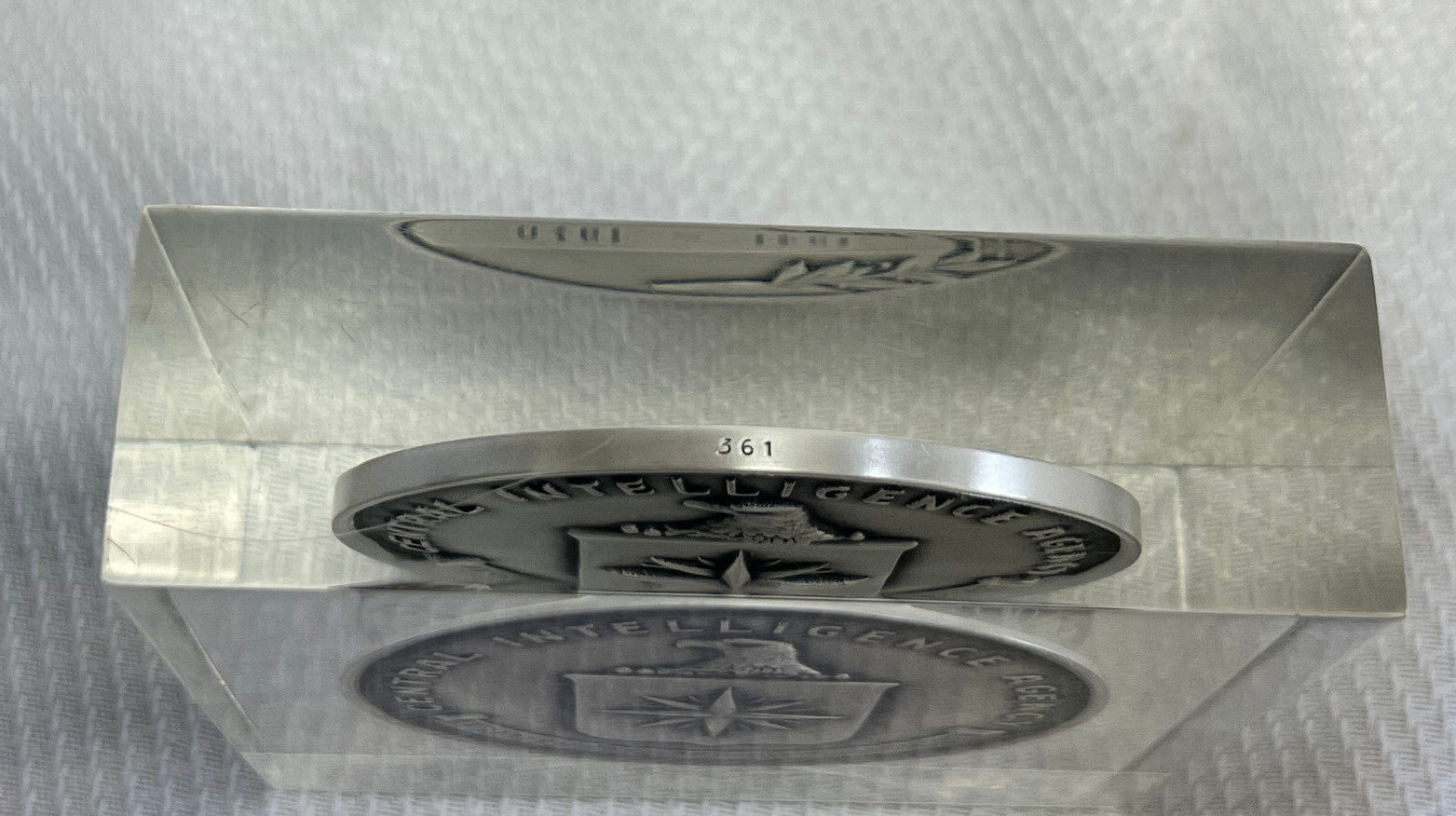 CIA Retirement Medallion Medallic Art Co .999 Silver Central ...