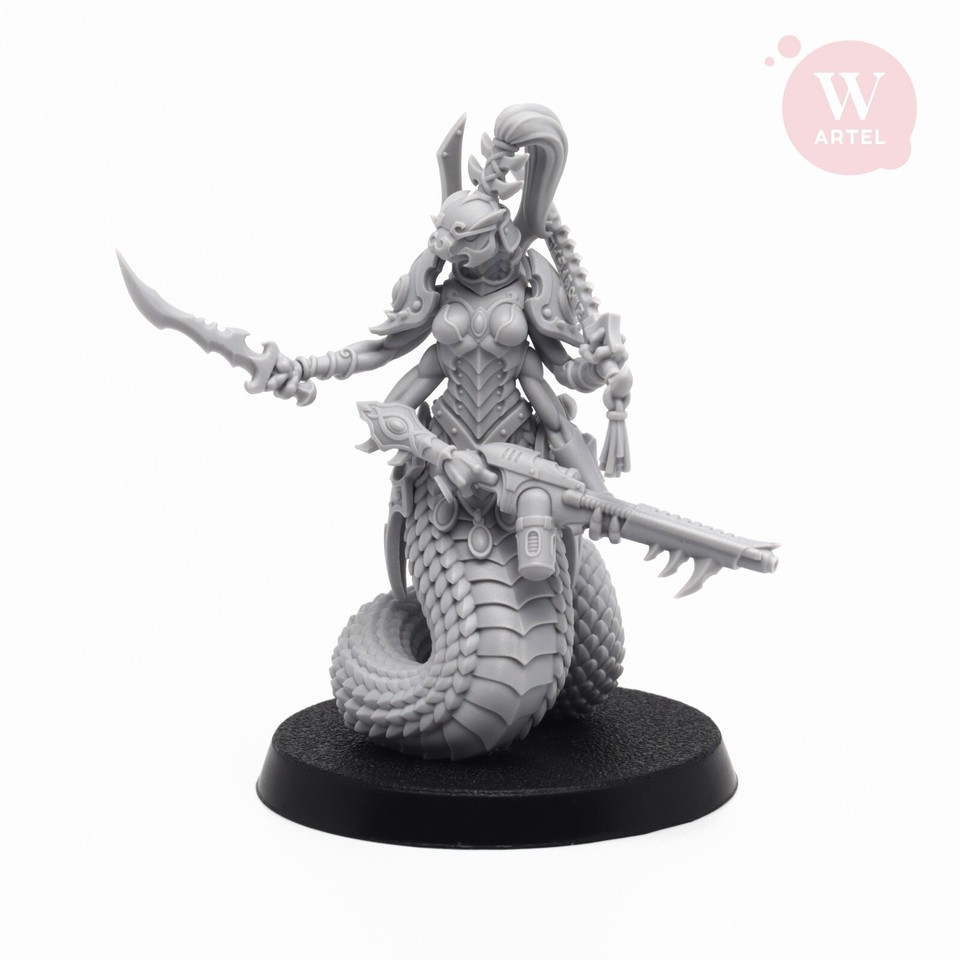 Nagalyth Artel W Dark Eldar Drukhari Sslyth Archon Ur-Ghul Medusae ...