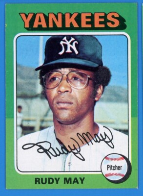 1975 Topps Baseball #321 Rudy May NM | eBay