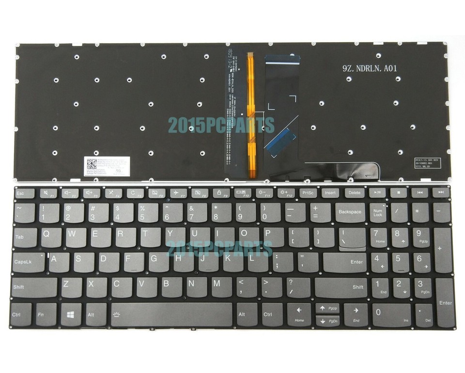 Lenovo Ideapad S340-15API S340-15IIL S340-15IML S340-15IWL Keyboard US ...