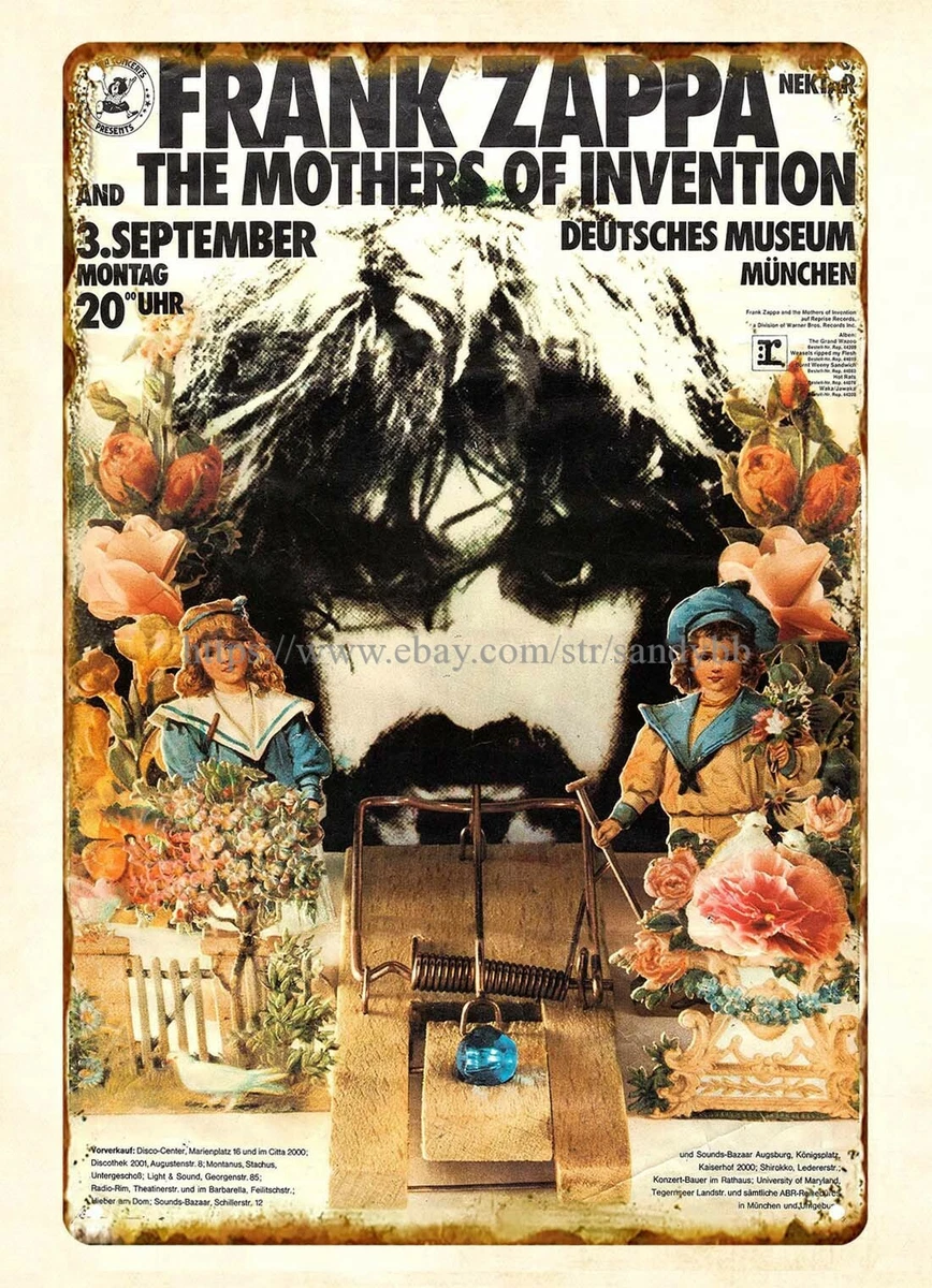 Frank Zappa Concert Posters