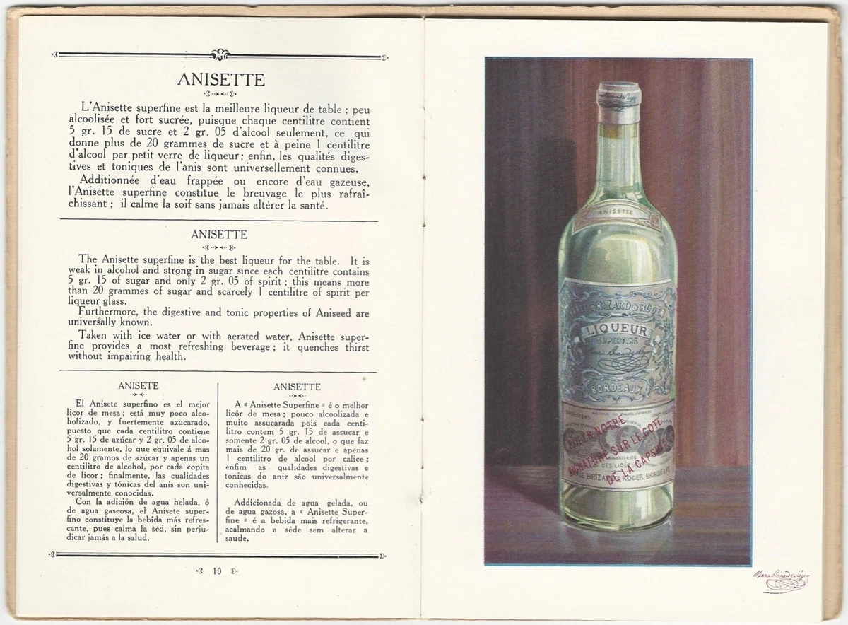 Anisette Liqueur Recipes - Home Alqu