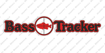 High Quality Grpahic Fits BASS TRACKER TARGET Boat Logo Decal 17.5 ...