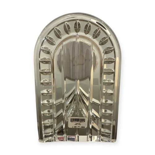 Waterford Crystal Dome Mantle Clock 8 1/2"H Germany Overture Working ...