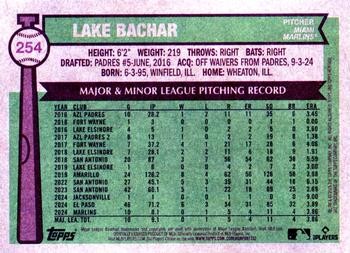 2025 Topps Heritage #254 Lake Bachar NM | eBay
