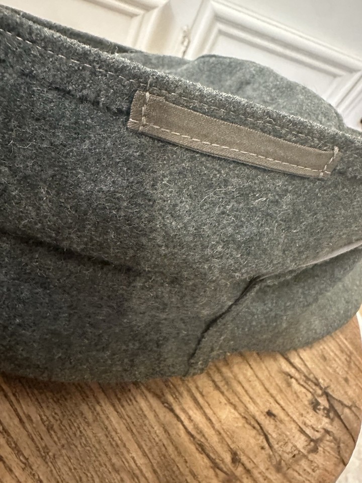 WW2 German M43 Field Cap Wool Size 58cm Excellent Authentic Condition ...