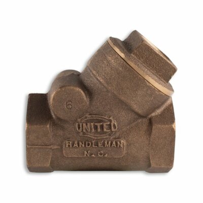 1" United Brass Works Swing Check Valve | eBay
