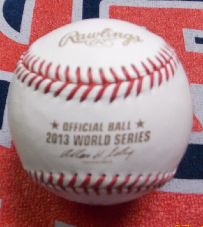 2013 MLB WORLD SERIES OFFICIAL RAWLINGS BASEBALL.......BOX OF 12 | eBay