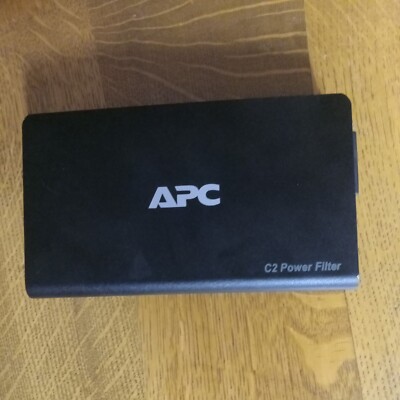 APC C2 Wall-Mounted 2-Outlet 12A Power Filter with power cord | eBay