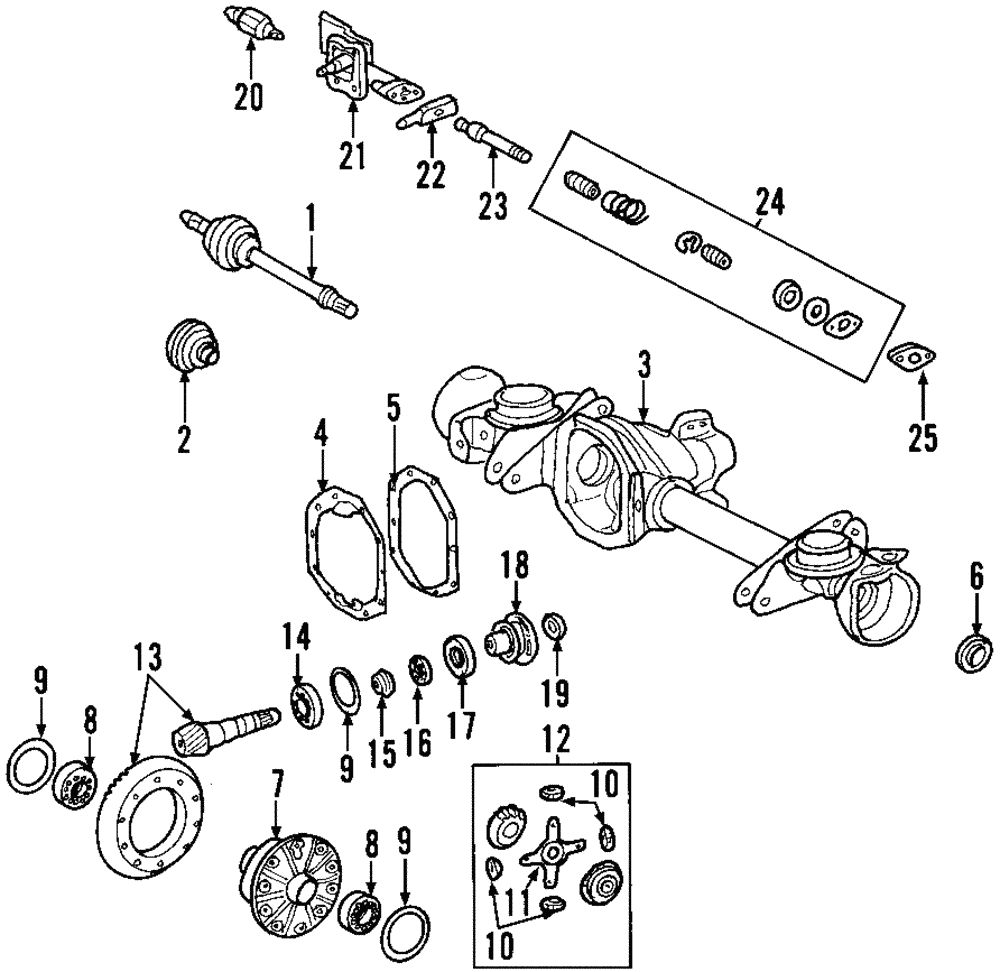 Mercedes-Benz 0099972847 Genuine OEM Axle Seals for sale online | eBay