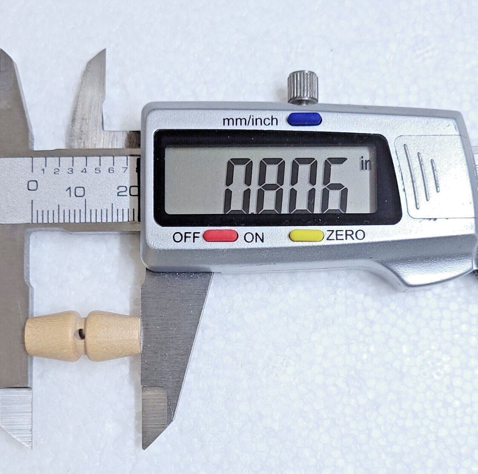 Wooden Toggle Buttons 20mm 25mm 30mm 1 Hole Kids Cardigan Duffle Coat ...