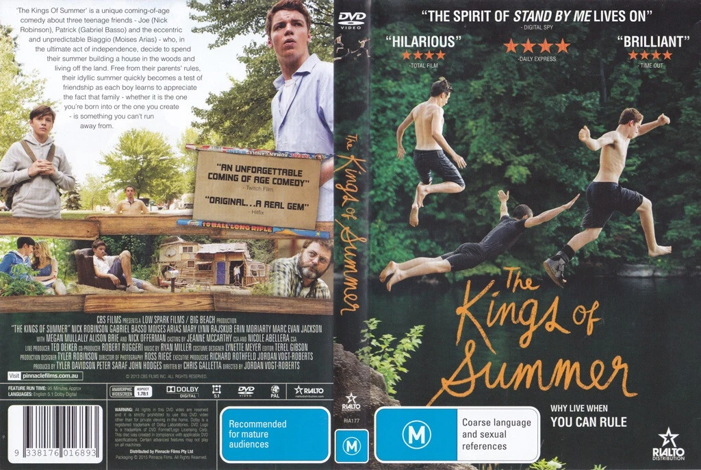 The Kings Of Summer Dvd Cover