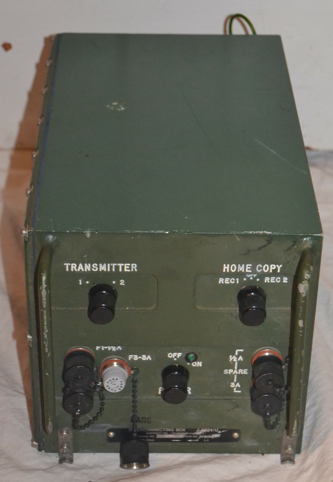 Interconnecting Box J-4024/U US Military Electronics | eBay