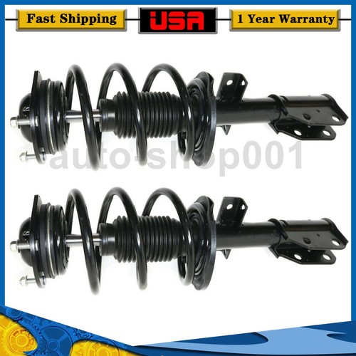 Front Struts Coil Springs Fits 2009 2010 2011 2012 Chevrolet Traverse ...