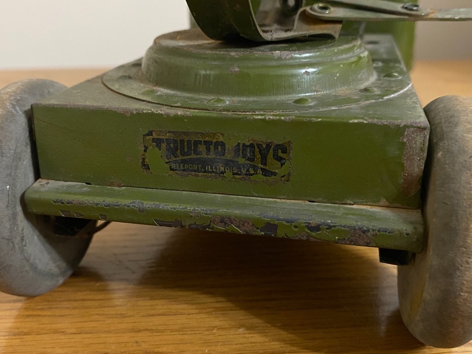 Structo Diamond T Army Spotlight Truck Vintage Military Toy NA-71 | eBay