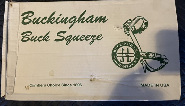 Buckingham 483D Bucksqueeze Lineman Fall Protection for sale online | eBay