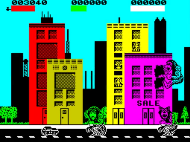 Sinclair ZX Spectrum 48K Game - RAMPAGE - Hit Squad - Tested & Working ...