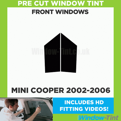 Pre Cut Car Window Tint for Mini Cooper 2002-06 Front Windows Car ...