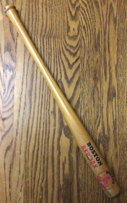 Vintage Boston Red Sox 18” Mini Baseball Bat - 1989 EW Hannas MLB | eBay