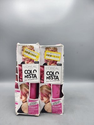 4 Pack L'Oreal Paris Colorista Semi-Permanent Color - Hot Pink 350 | eBay