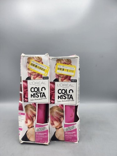 4 Pack L'Oreal Paris Colorista Semi-Permanent Color - Hot Pink 350 | eBay