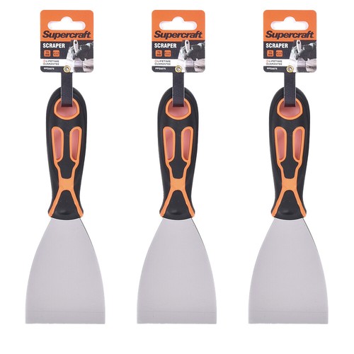 3x Supercraft Putty/Filler/Compound Paint Remover Scraper DIY Repair ...