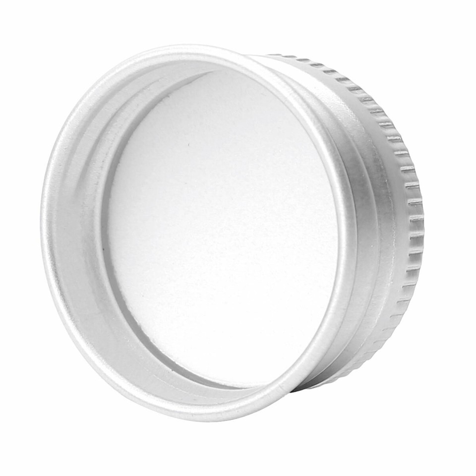 50 24R/28R Small Aluminum Threaded Caps Lids Replacements for Glass ...