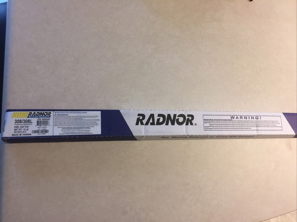 Radnor Welding Rod Products 308/308L 3/32x36 64004451 | eBay