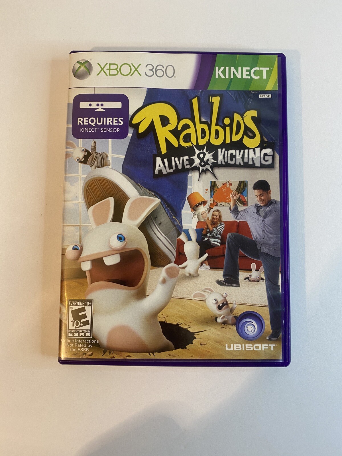Rabbids Alive And Kicking Kinect (Microsoft Xbox 360, 2011) 8888596967 ...