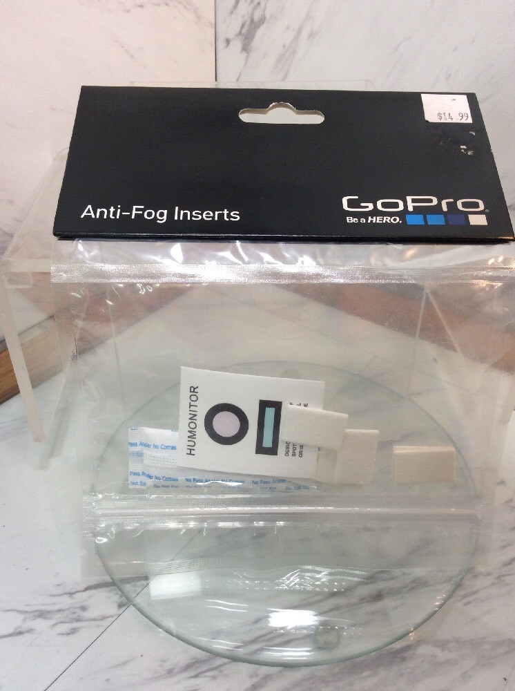 NEW GO PRO GoPro Hero 1 2 3 Anti-Fog Inserts Kit Pack AHDAF-301 G0714A ...