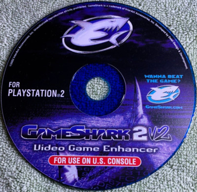 GameShark 2 Video Game Enhancer PS2 Disc and Sleeve Only | eBay