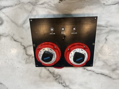89 Thompson 310 Boat Perko battery master selector switch switches ...
