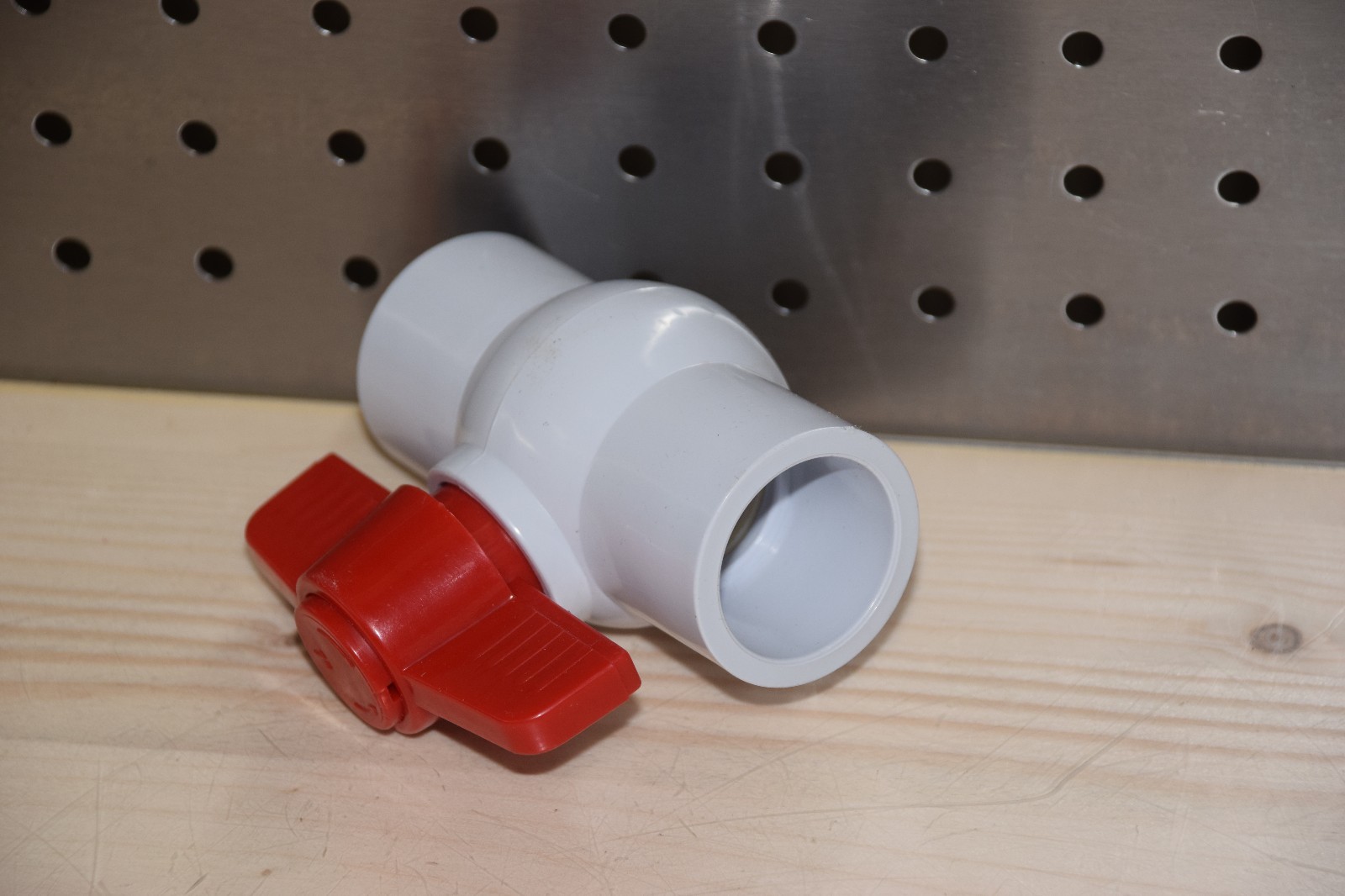 Newval Fluid 1" PVC SCH 40 Ball Valve 1 inch Slip on, Industrial Pool ...