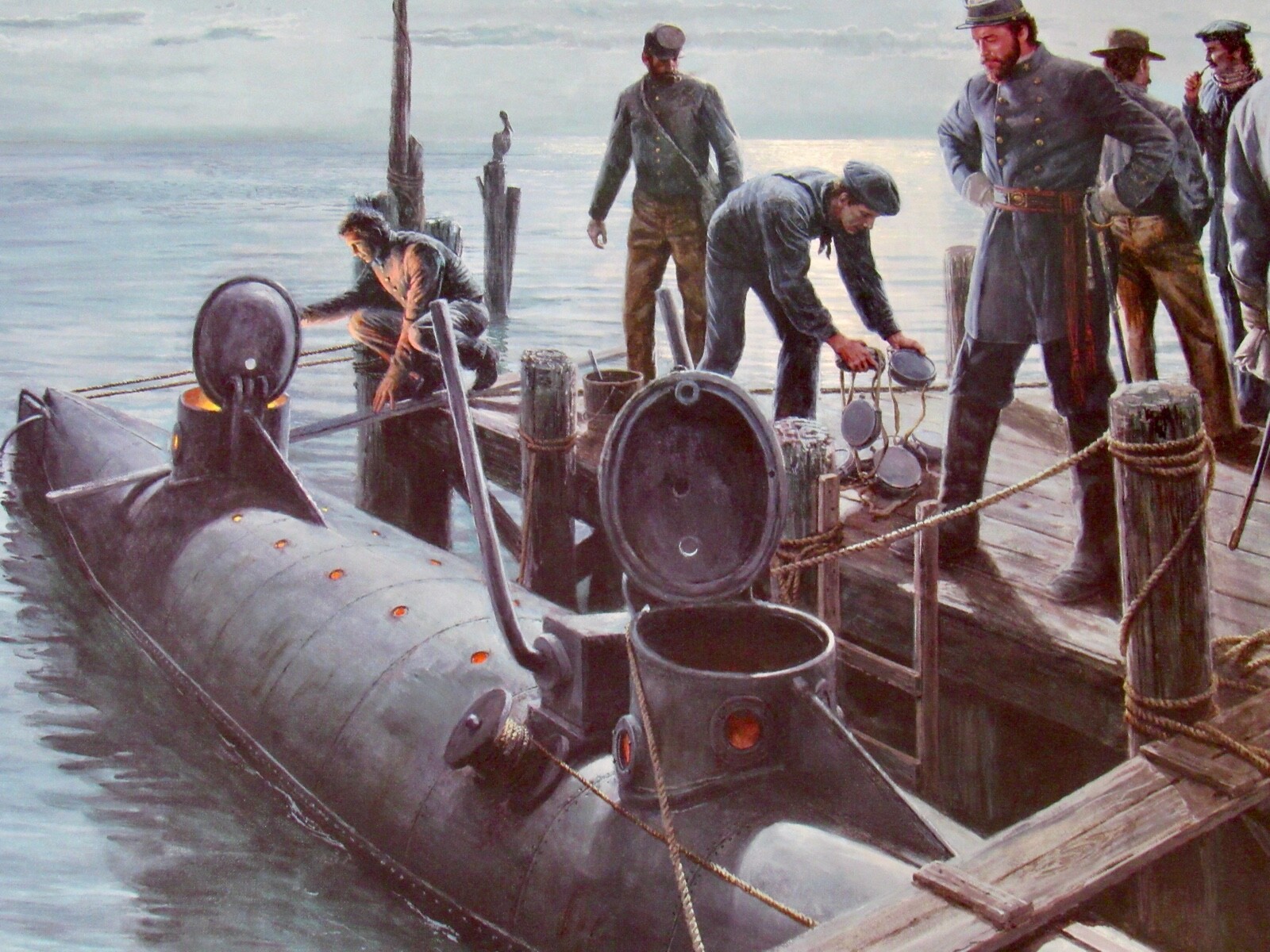 Mort Kunstler Civil War Print - The Final Mission - MINT - Unframed ...