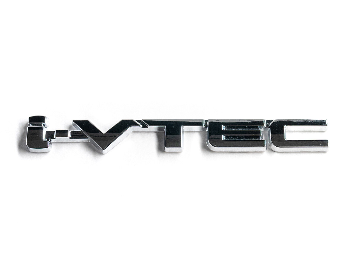 Silver Chrome i-VTEC VTEC Emblem Badge Metal JDM Civic Si Accord TSX ...