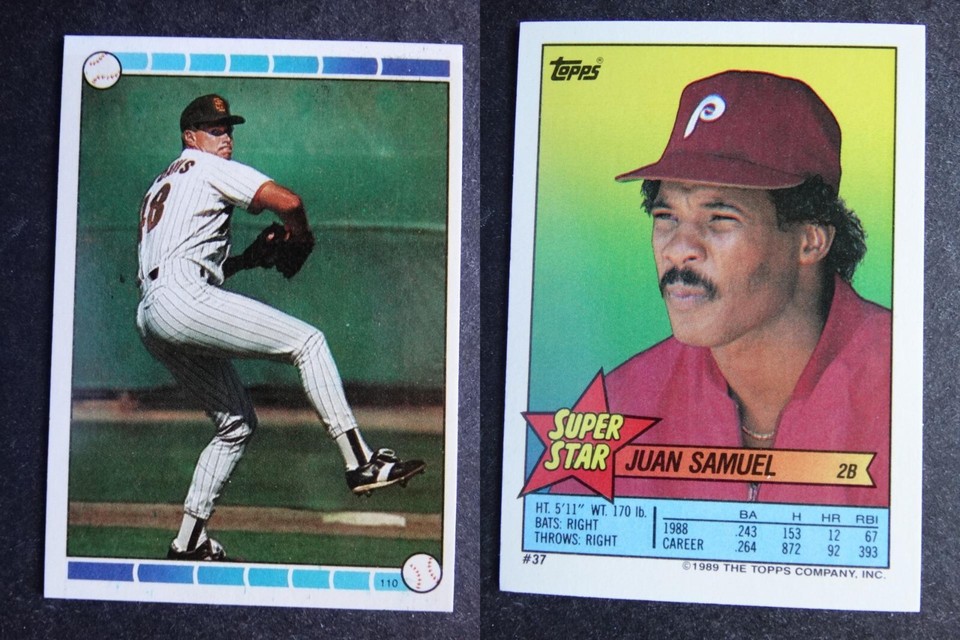 1989 Topps Stickers Baseball Cards Complete Your Set U Pick From List ...