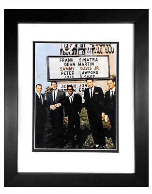 Rat Pack - 003 8X10 PHOTO FRAMED TO11X14 | eBay