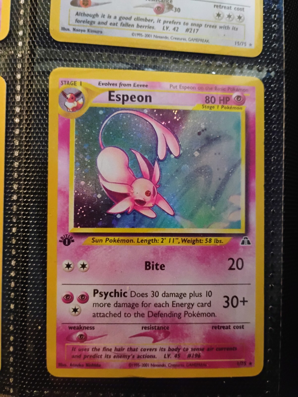 First Edition Neo Discovery Espeon | eBay