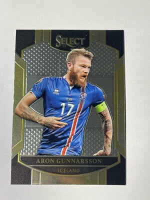Panini Select Soccer 2016-17 Card Iceland Aron Gunnarsson | eBay.de