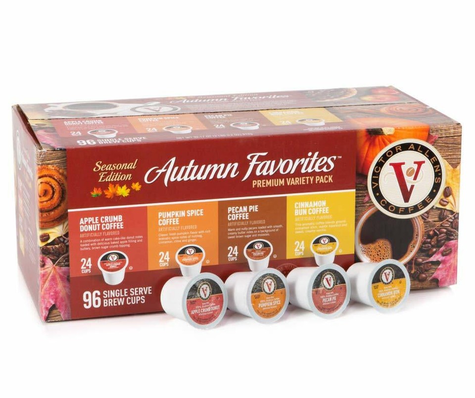 Flavored Coffee K-Cups Variety Packs Sets Pods lot Fit Keurig All ...