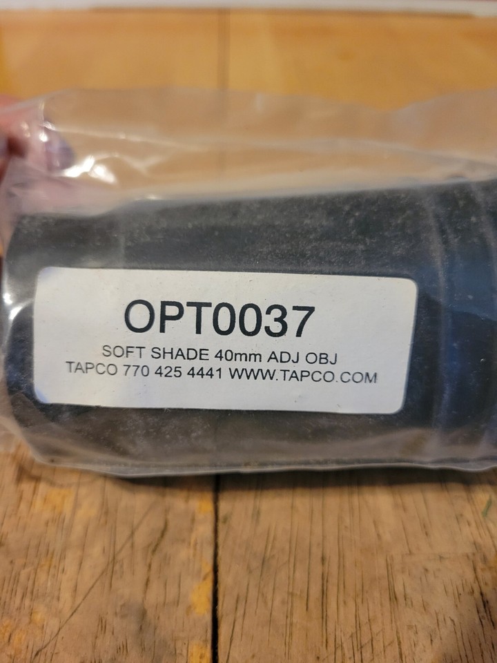 Tapco Soft Shade Sunshade For Scope - 40mm Adj Obj (OPT0037) | eBay