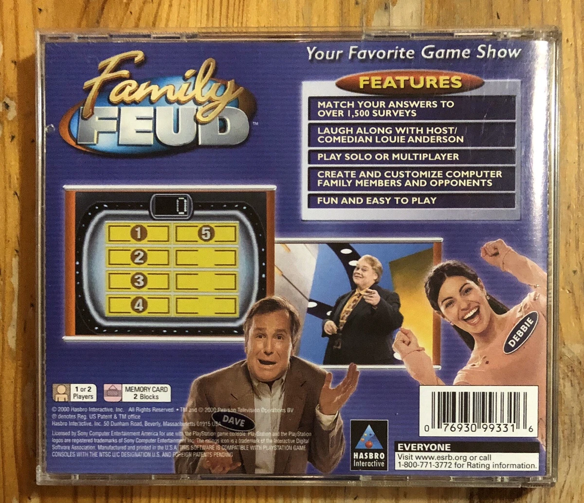 Family Feud Playstation Part 1