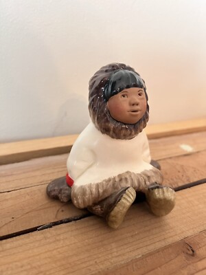 C Alan Johnson Joey AE90 Figurine Alaskan Eskimo Inuit Vintage 1962 | eBay