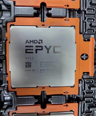 AMD EPYC 9654 2.40GHz 96 core LGA-6096/socket SP5 CPU processor ...