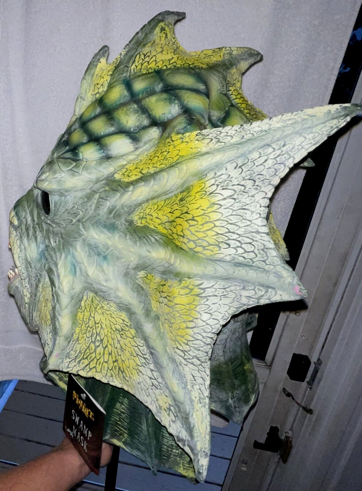 Creepy Halloween Rubber Mask Prop Lagoon SWAMP THING … - Gem