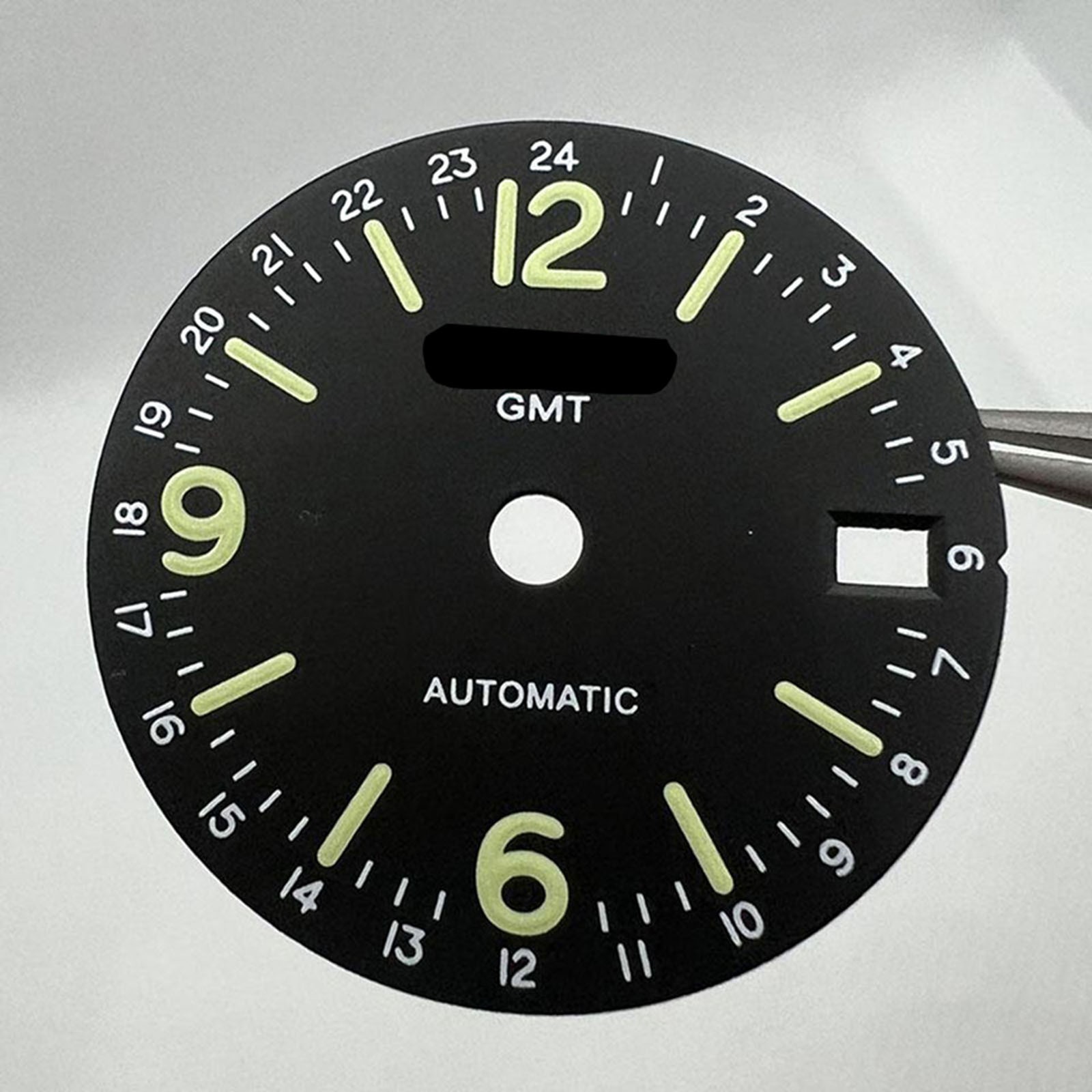 28.5MM Vintage Middle Eastern Watch Dial GMT Model 3 Watch for NH34 ...