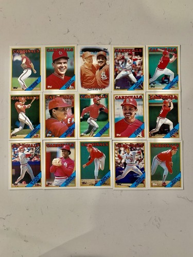 1988 Topps - Saint Louis Cardinals 15 Card Lot | eBay